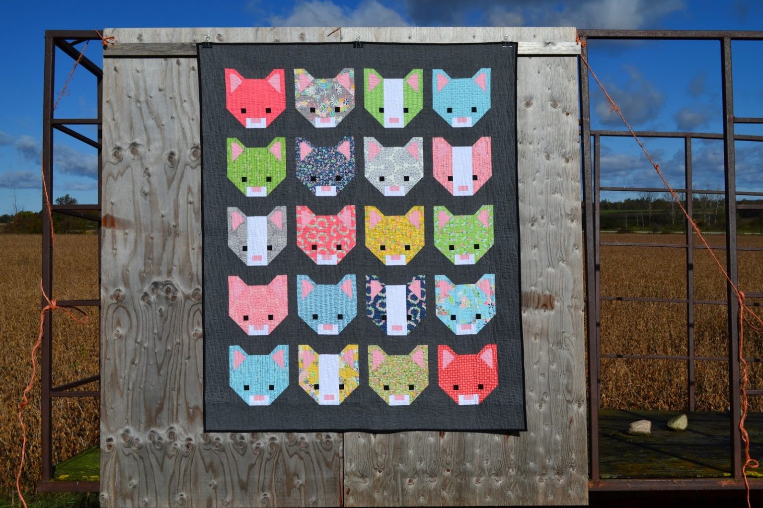 Smitten Kitten PDF Quilt Pattern Instant Download