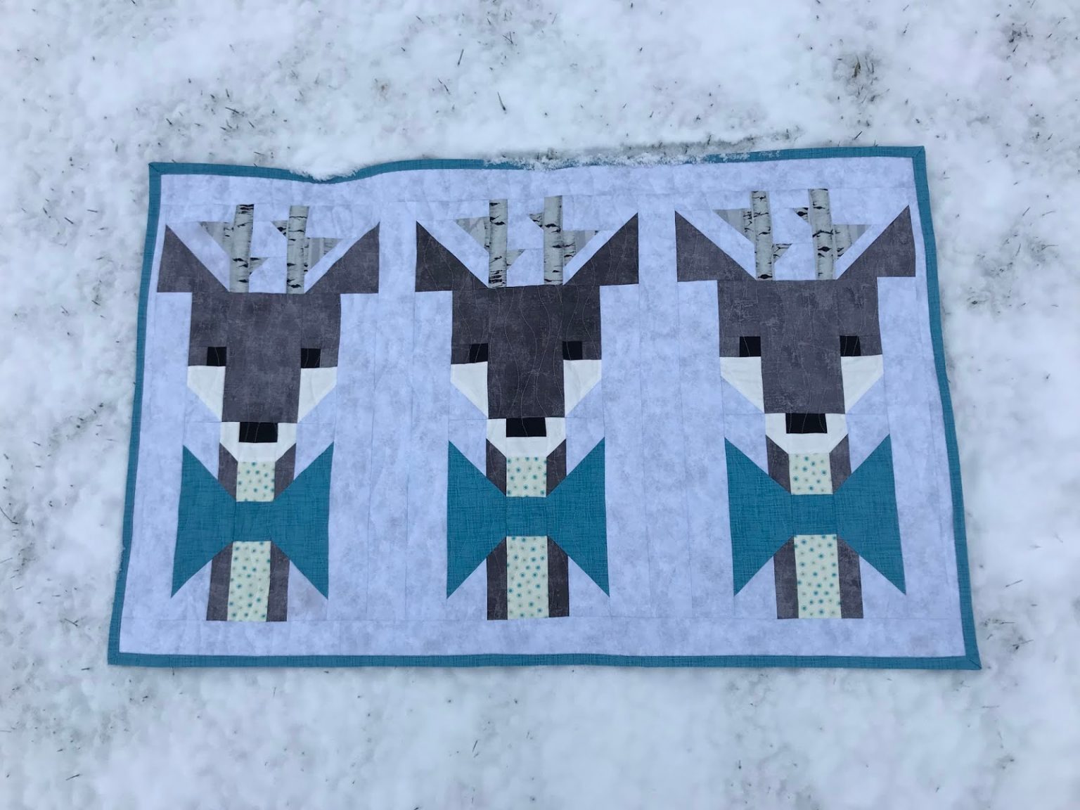 Oh, DEER! PDF Quilt Pattern Instant Download