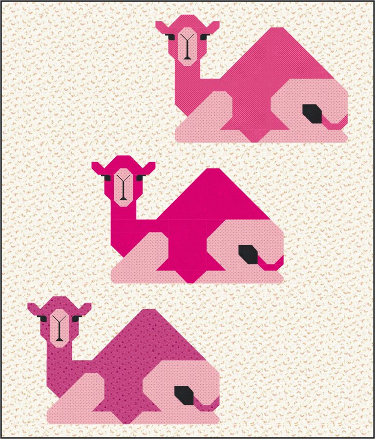 Camel PDF Quilt Pattern Instant Download – Sew Fresh Quilts