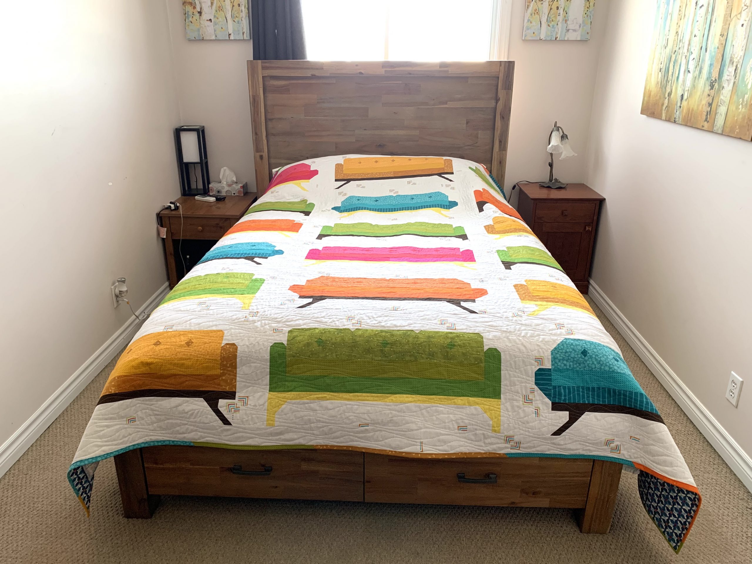 MCM Couch Potato Quilt - Sew Fresh Quilts