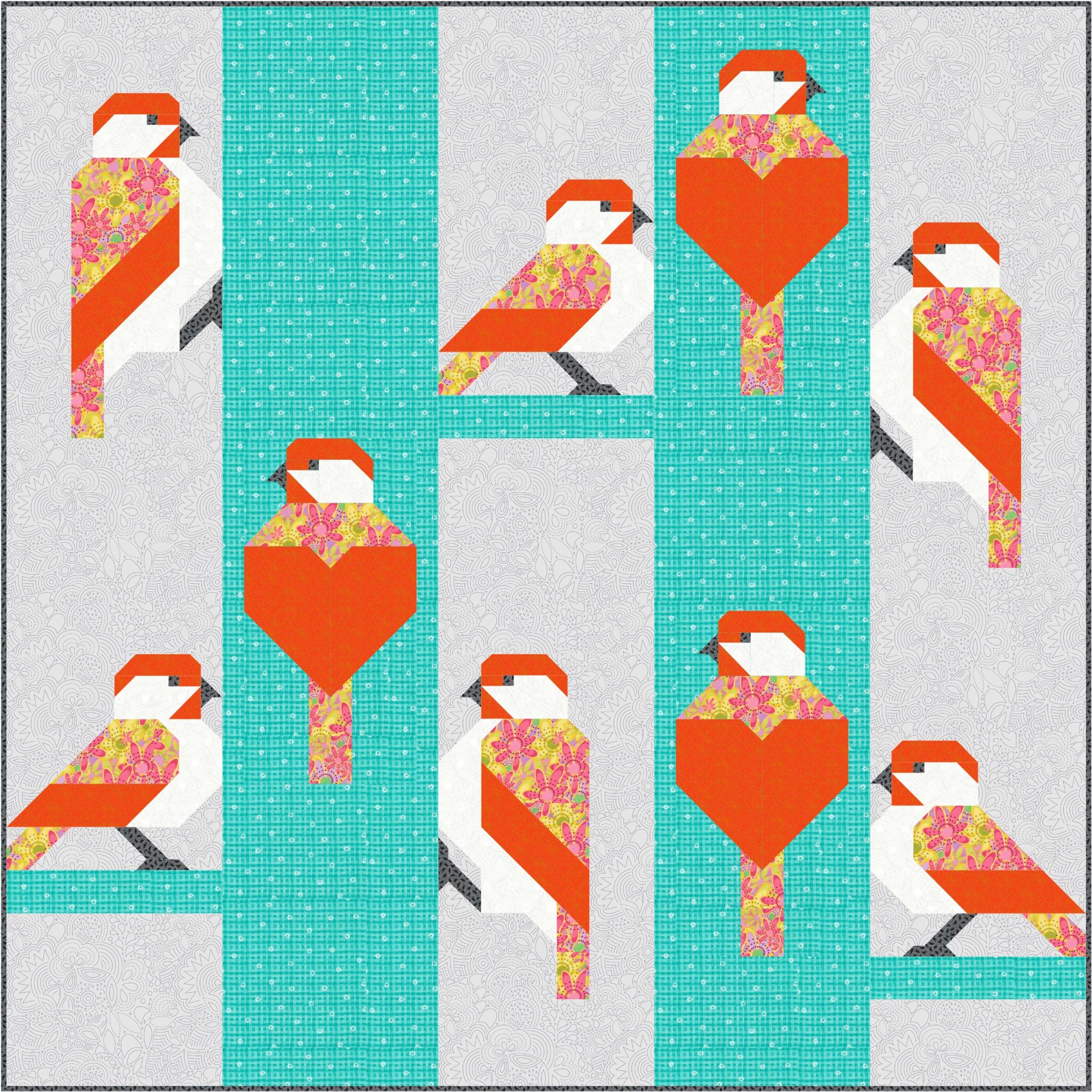My Little Chickadee – PDF Quilt Pattern Instant Download