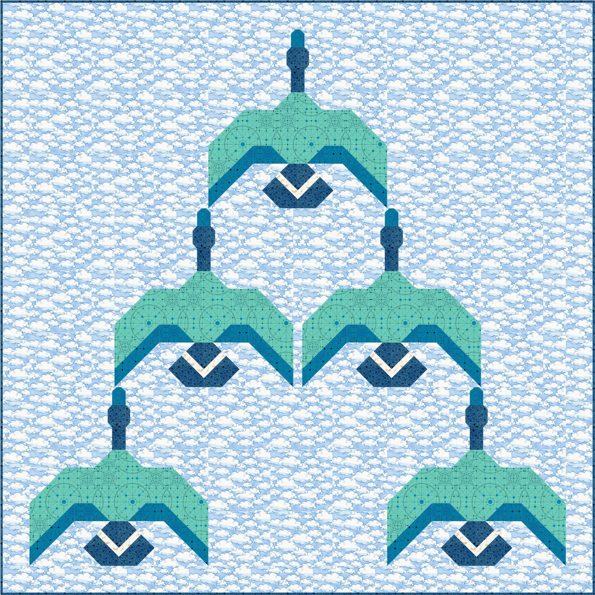 Flying Geese – PDF Quilt Pattern Instant Download