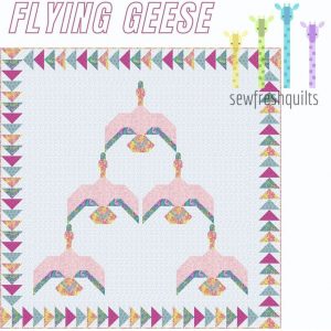 Flying Geese table runner