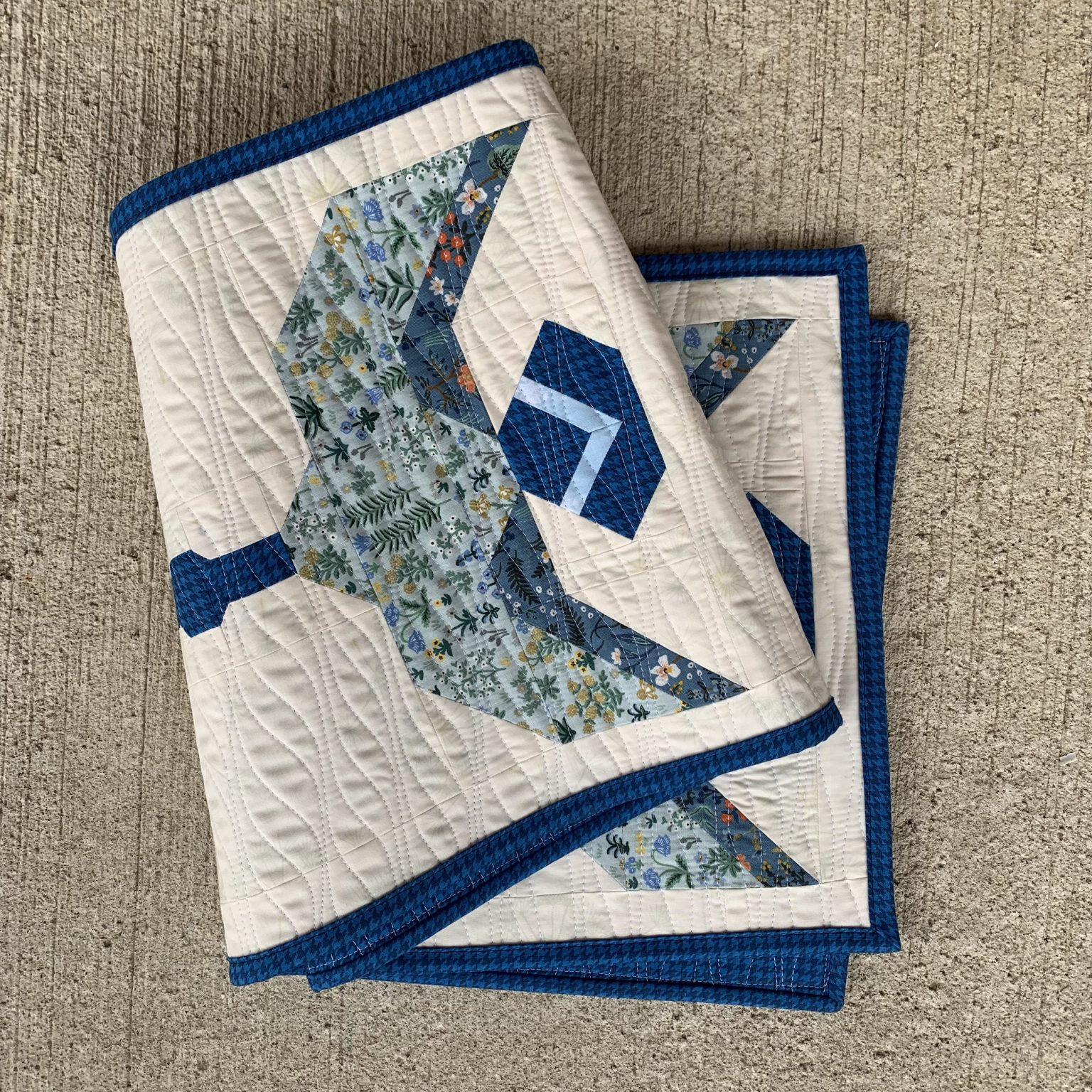 Flying Geese table runner