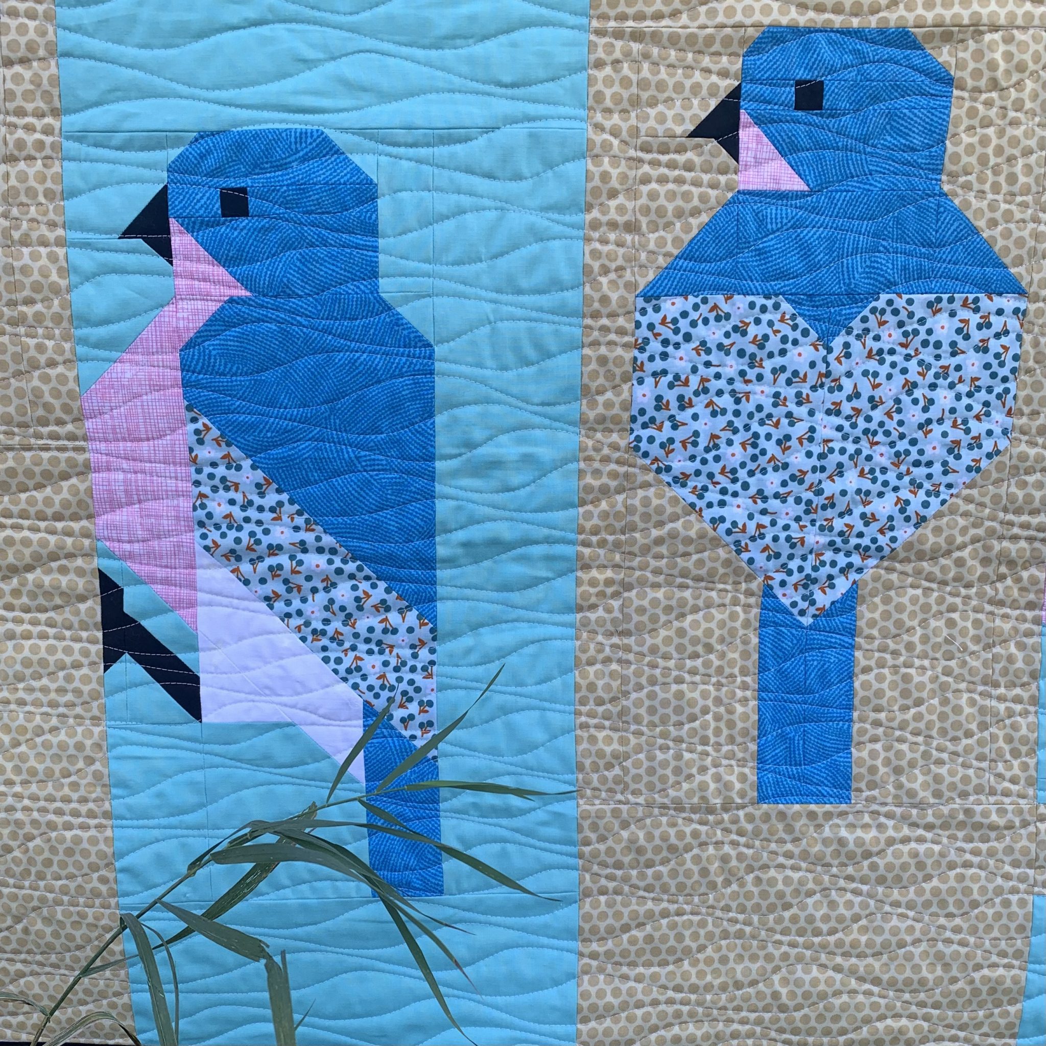 Mr. Bluebird’s on my Shoulder – Sew Fresh Quilts