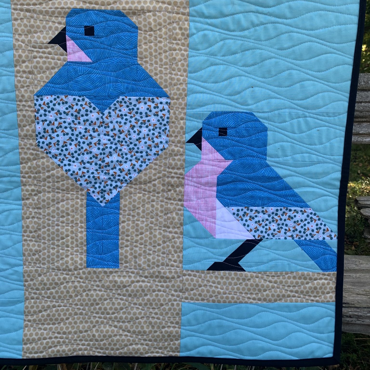 Mr. Bluebird’s on my Shoulder – Sew Fresh Quilts