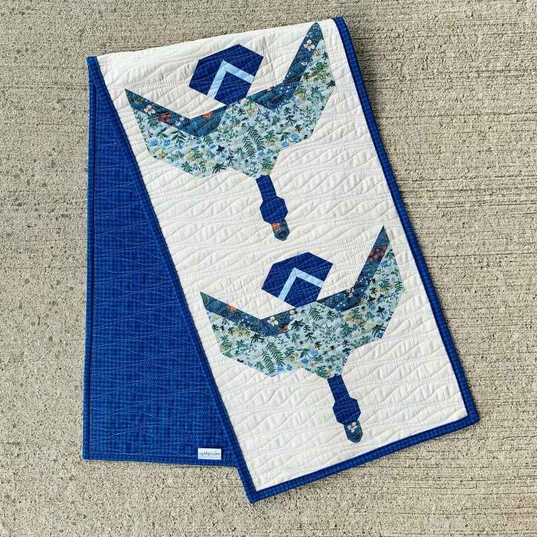 Flying Geese table runner