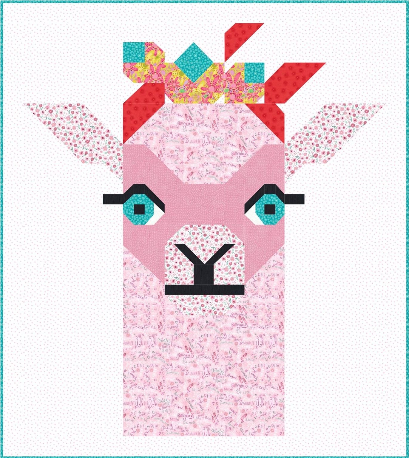 Baby Llama Alpaca Doll Quilt