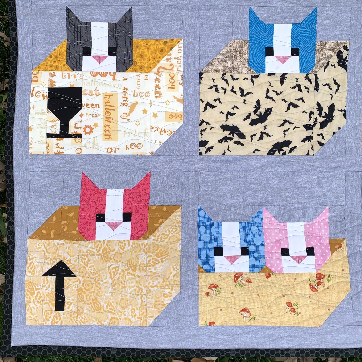 Cats in Boxes – Sew Fresh Quilts