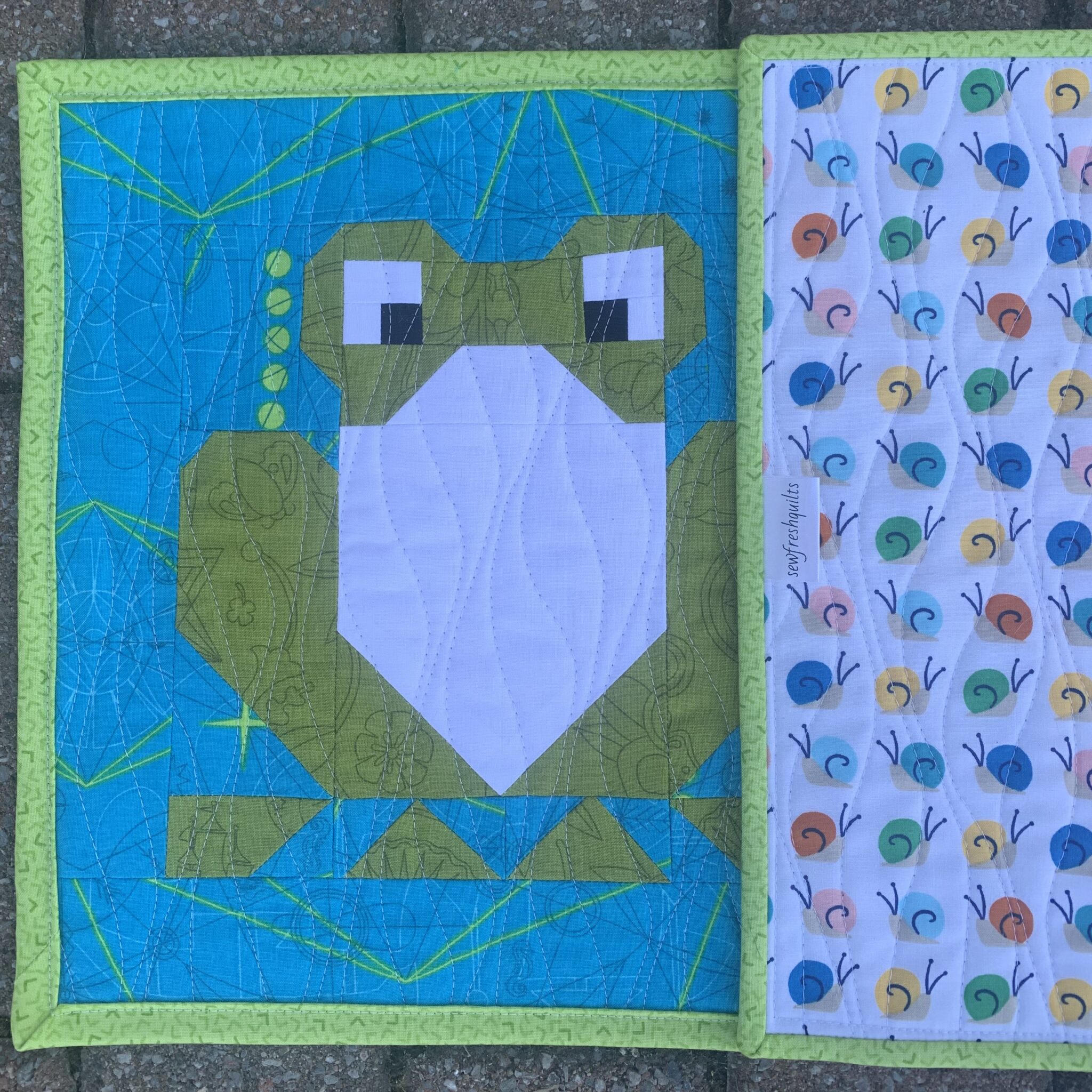 More Frogs – PDF Quilt Pattern Instant Download