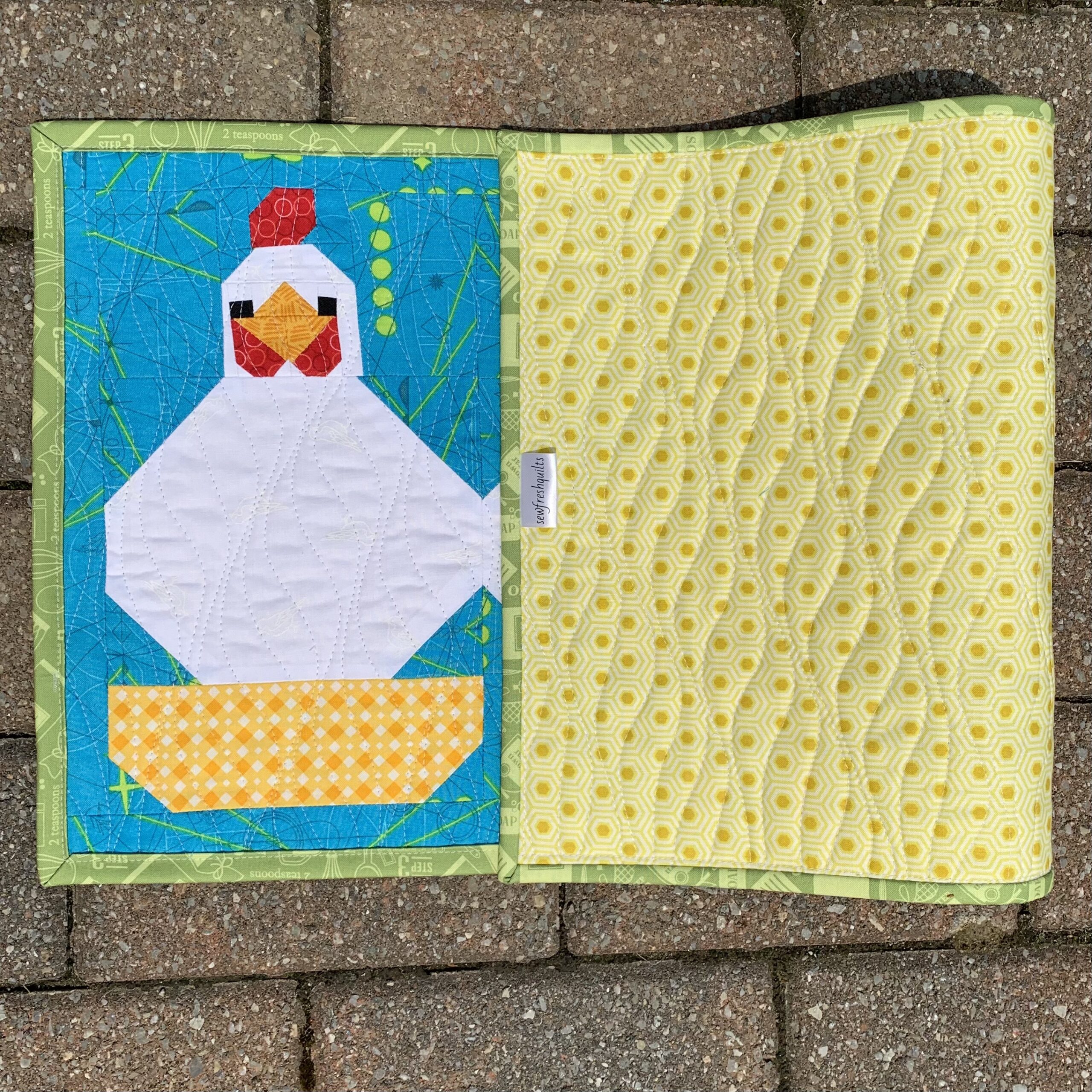 Chickens – PDF Quilt Pattern Instant Download