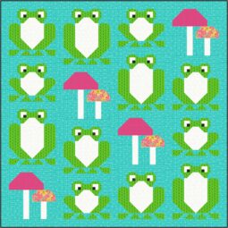 More Frogs – PDF Quilt Pattern Instant Download – Sew Fresh Quilts