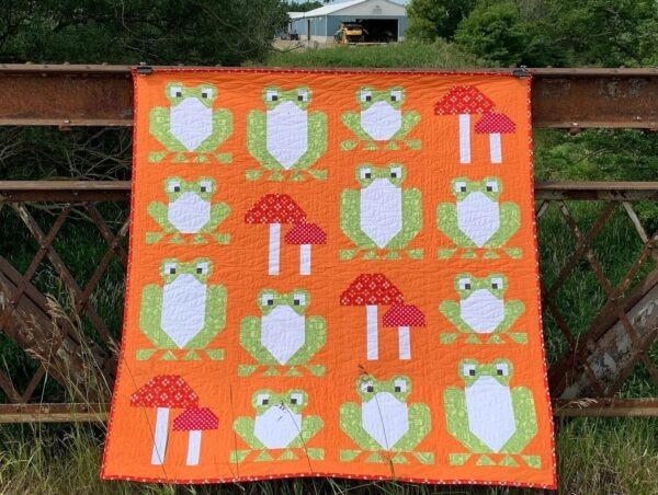 More Frogs – PDF Quilt Pattern Instant Download – Sew Fresh Quilts