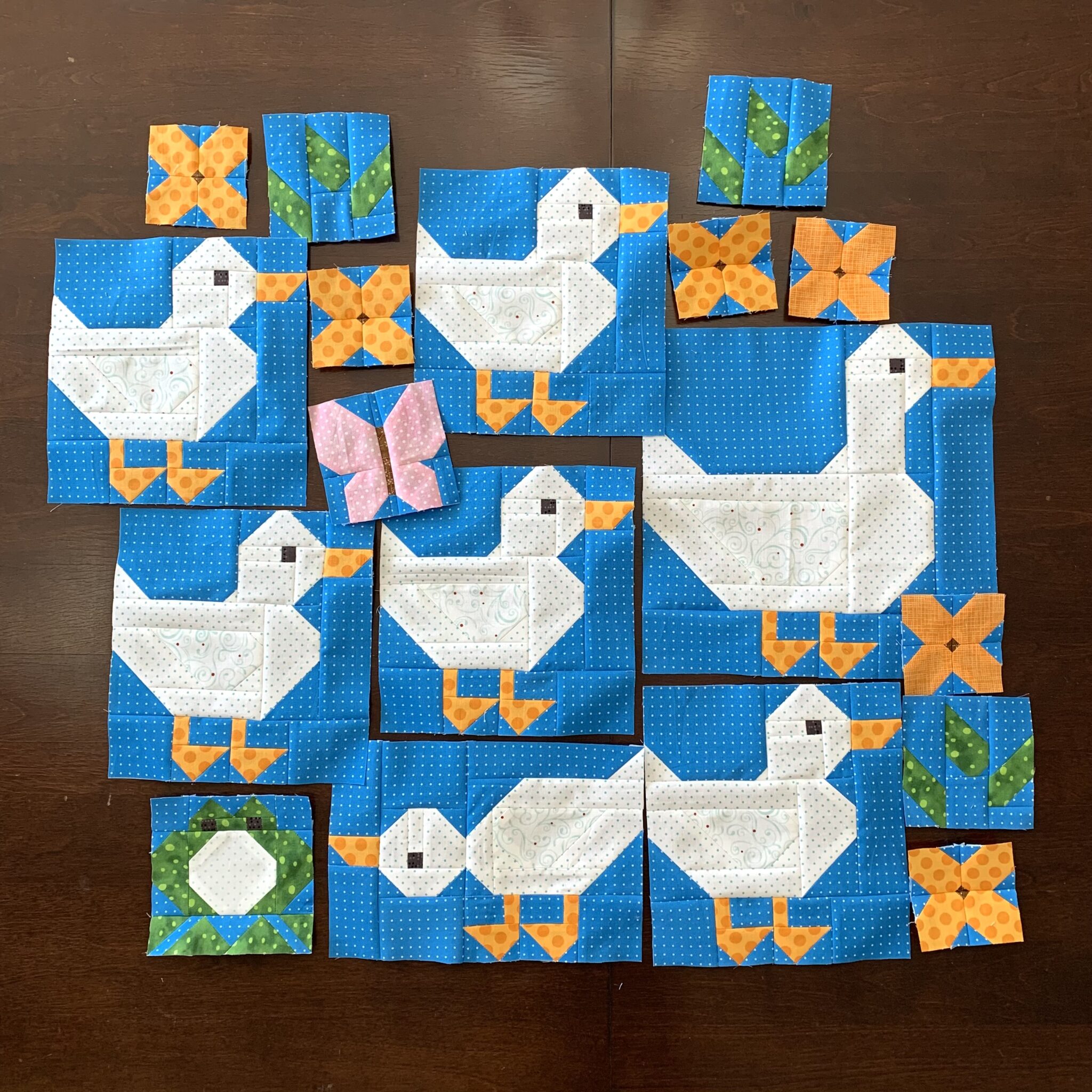 Ducks – PDF Quilt Pattern Instant Download