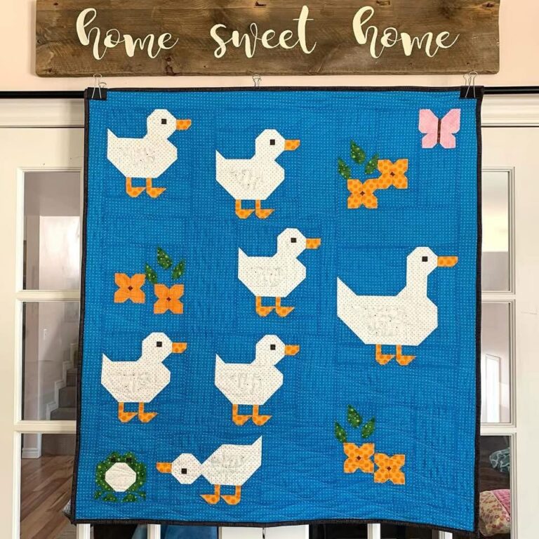 Ducks – PDF Quilt Pattern Instant Download – Sew Fresh Quilts