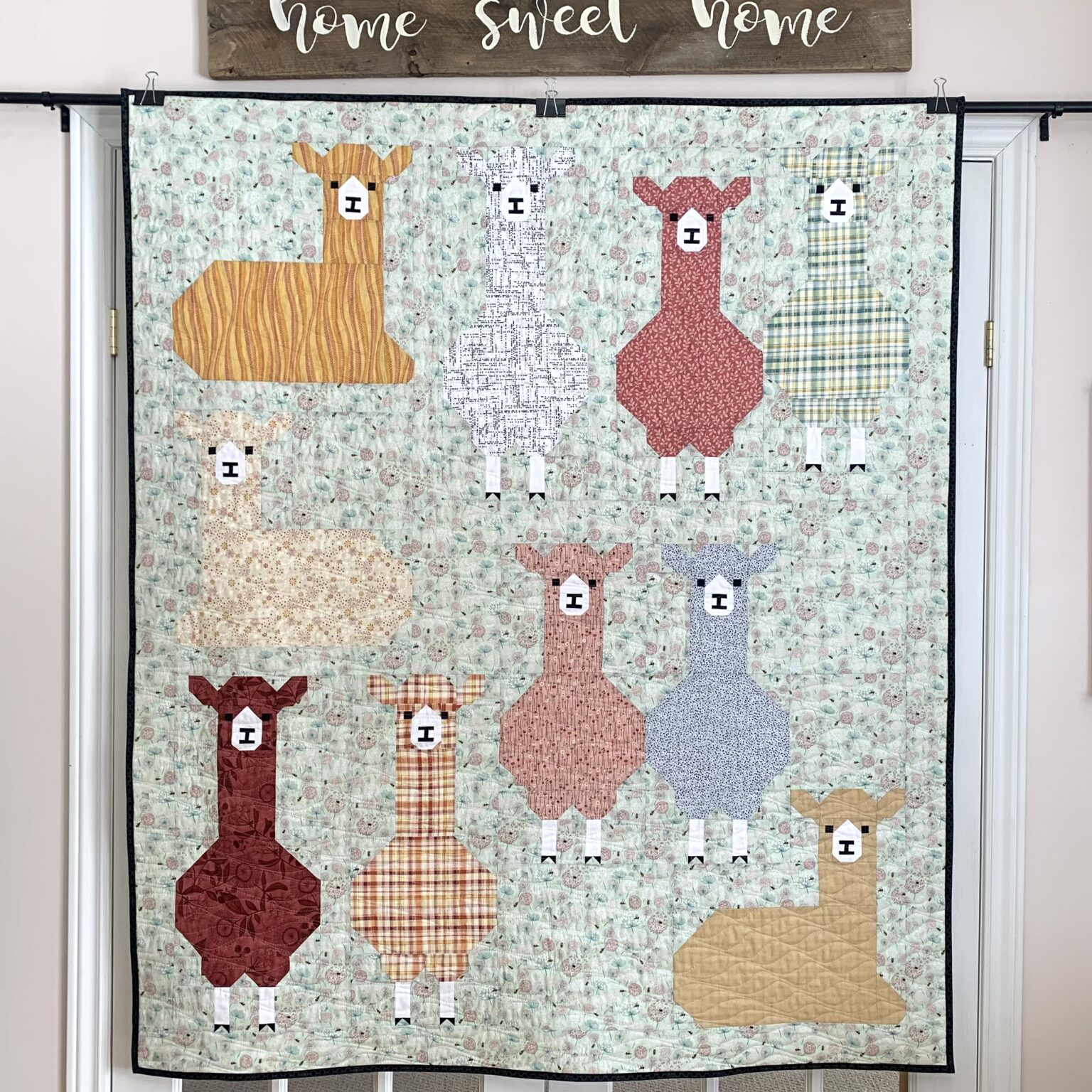 Alpaca Farm – PDF Quilt Pattern Instant Download – Sew Fresh Quilts