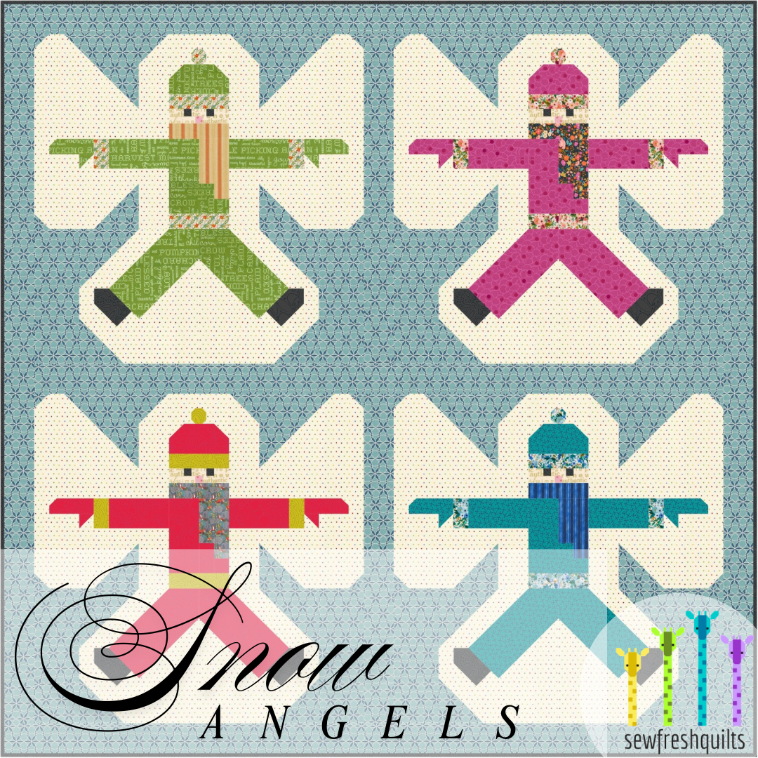 Snow Angels – PDF Quilt Pattern Instant Download